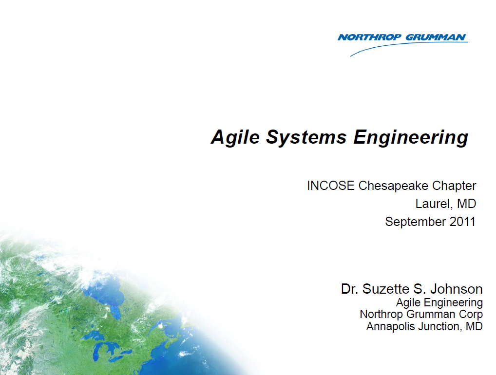 Agile Systems Engineering | SE Goldmine